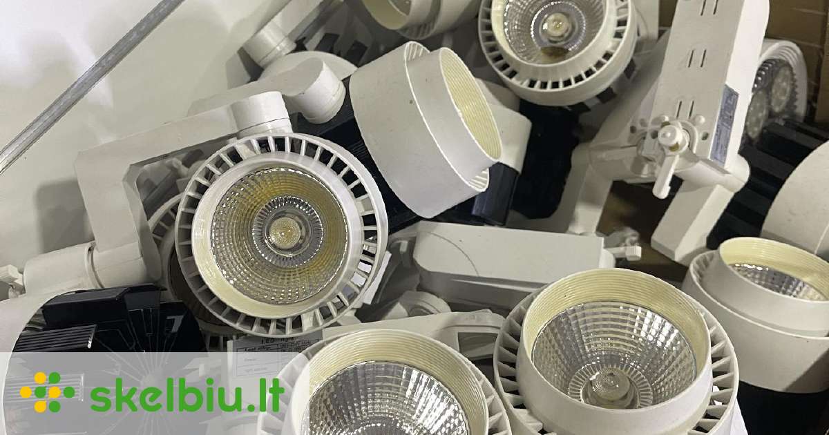 LED lempos Track bėgelių sistemai - Skelbiu.lt