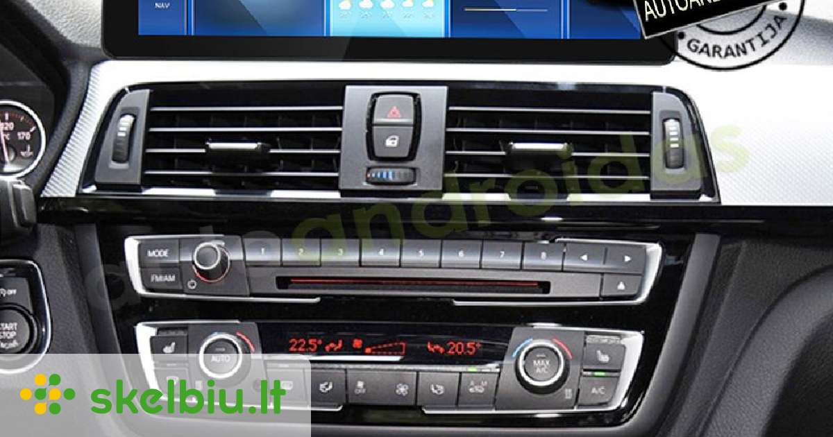 Bmw 3 F30 F31 Bmw 4 Android multimedia 12 coliu - Skelbiu.lt