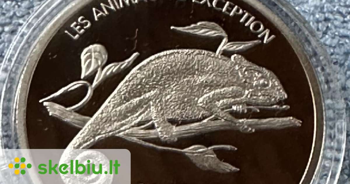 Moneta Congo 2003m. 10 Franks, cu-ni - Skelbiu.lt