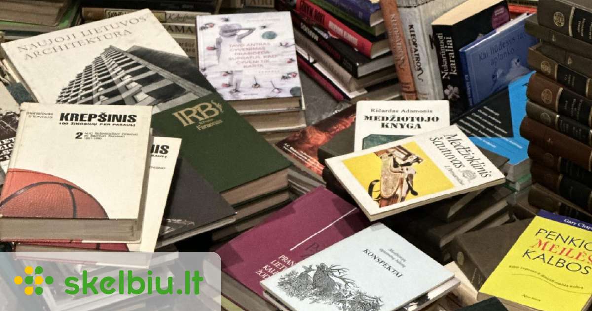 Daug knygų nuo 1 eur - Skelbiu.lt
