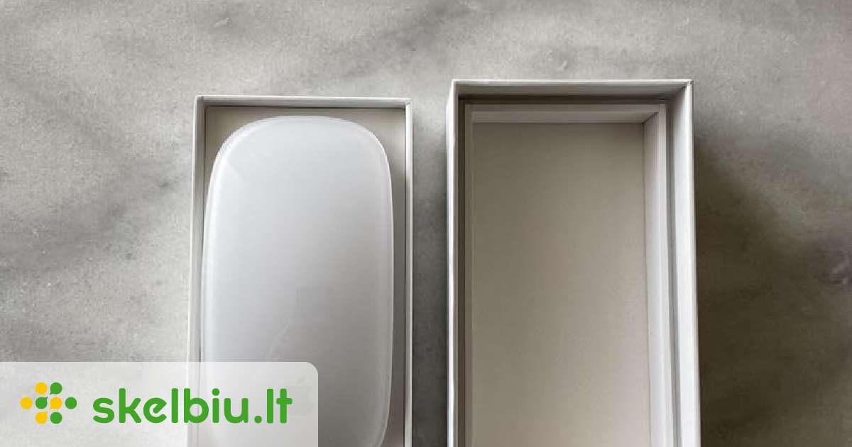 Nauja pelyte, nenaudota Apple Magic Mouse - Skelbiu.lt