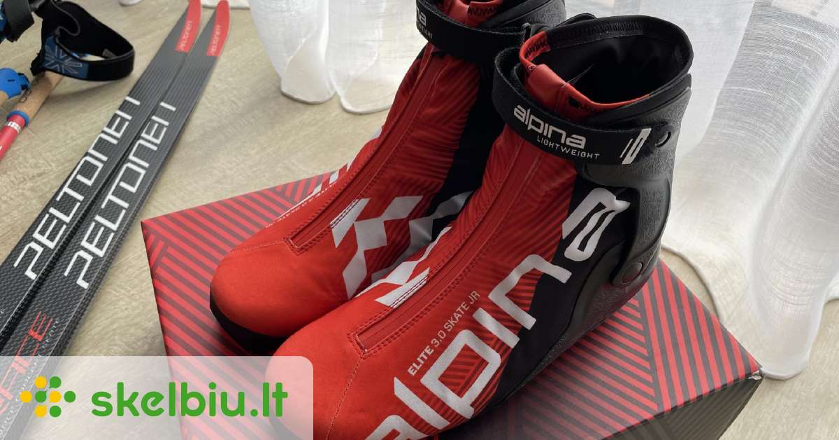Alpina E30 Sk Jr slidinėjimo batai. 42 dydis - Skelbiu.lt