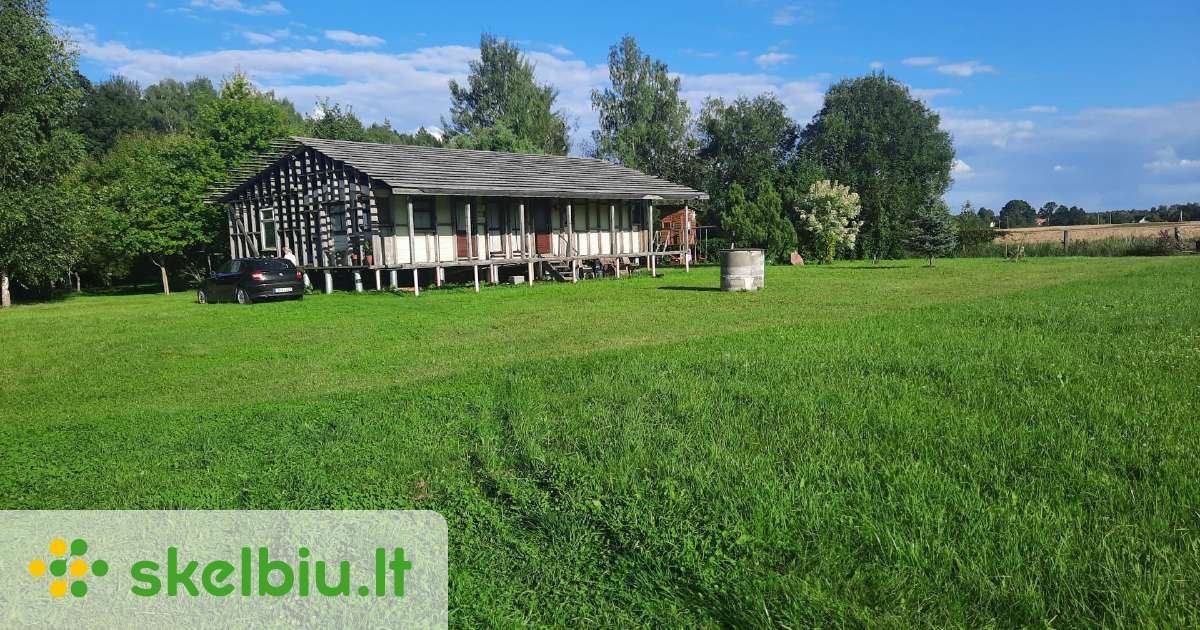 Namas, Kauno r. Ilgakiemio k. Kauno g., karkasinė sodyba Nekilnojamo ...