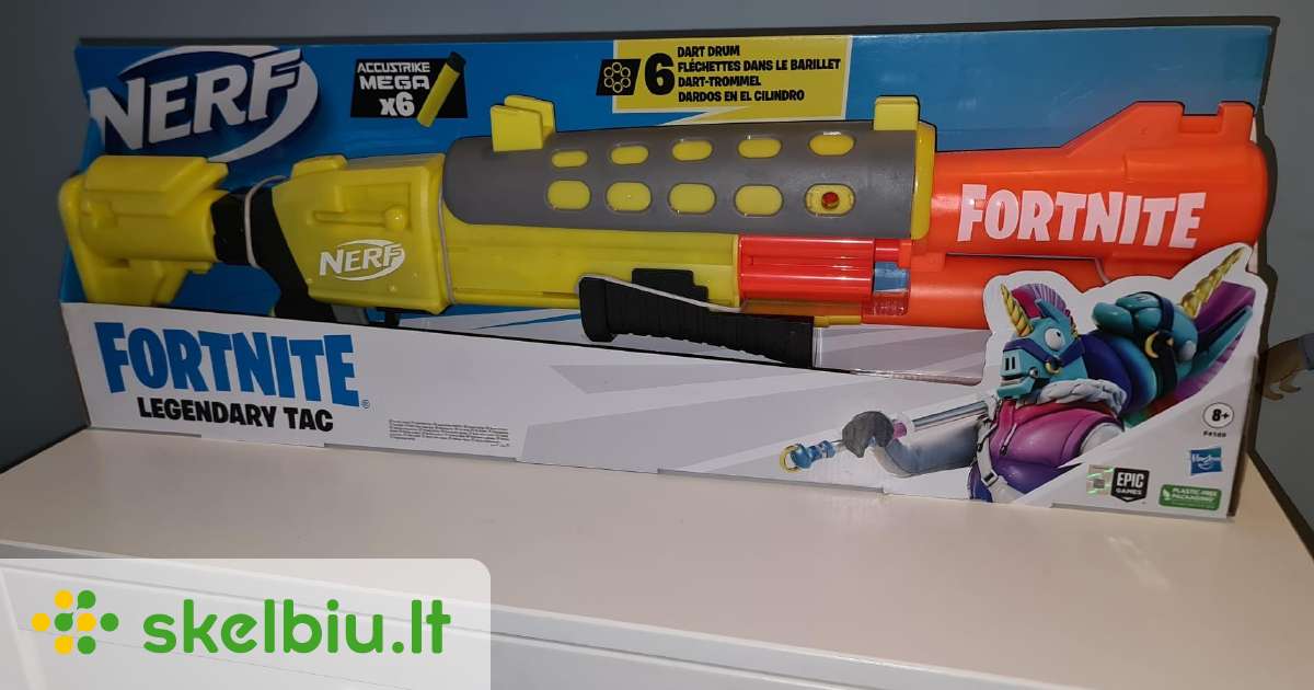 Nauji Nerf Roblox, Fortnite, Minecraft ginklai! - Skelbiu.lt