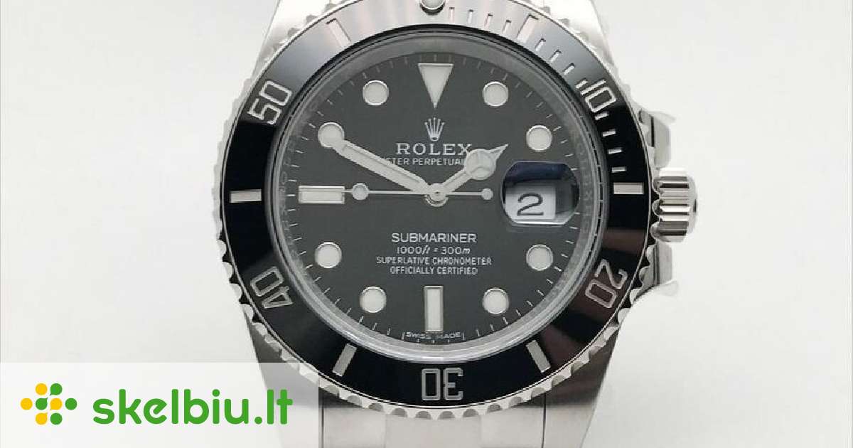 Rolex - su originaliu japonišku Citizon judesiu + - Skelbiu.lt