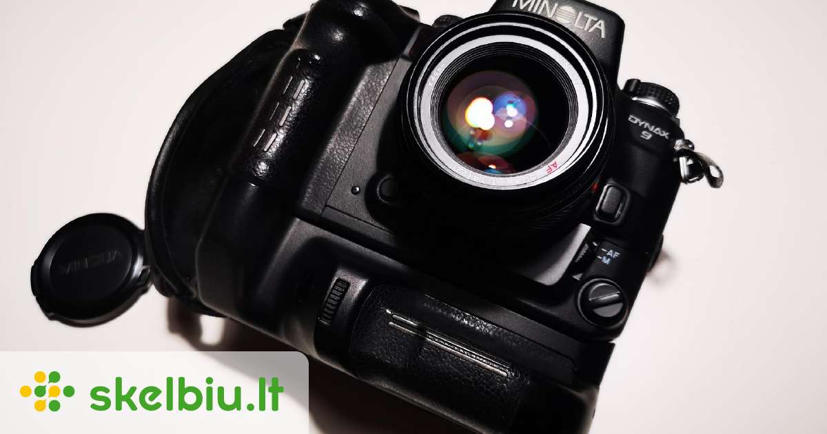 Minolta Dynax 9 + Af 50mm F1.4 - Skelbiu.lt