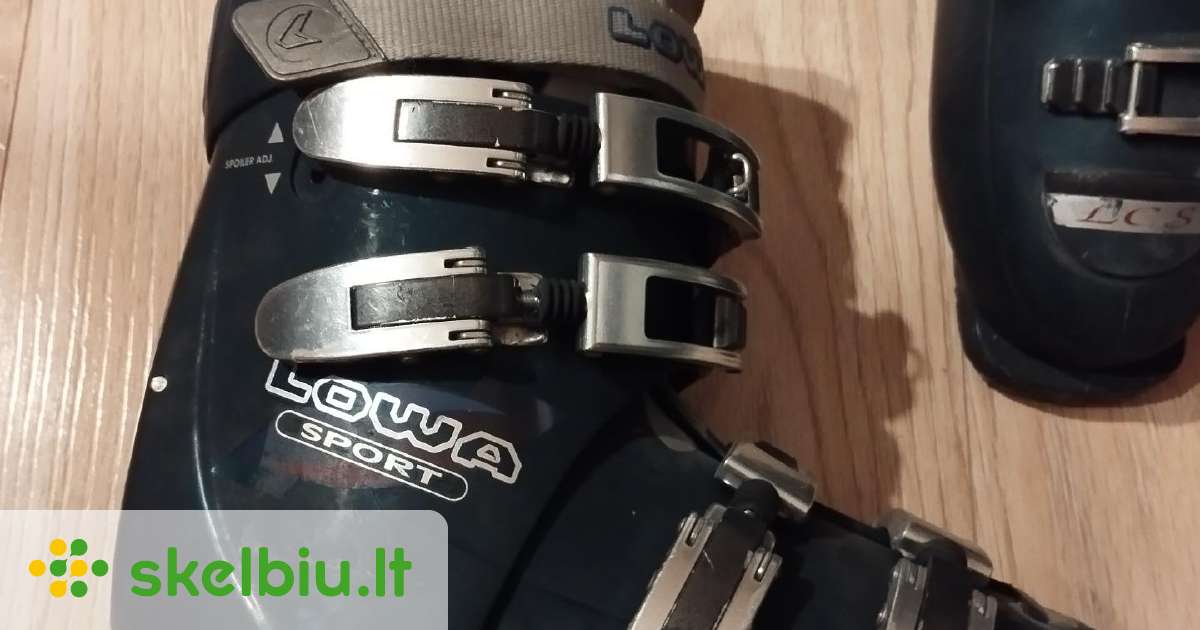 Kalnų slidžių batai ir lazdos - Skelbiu.lt