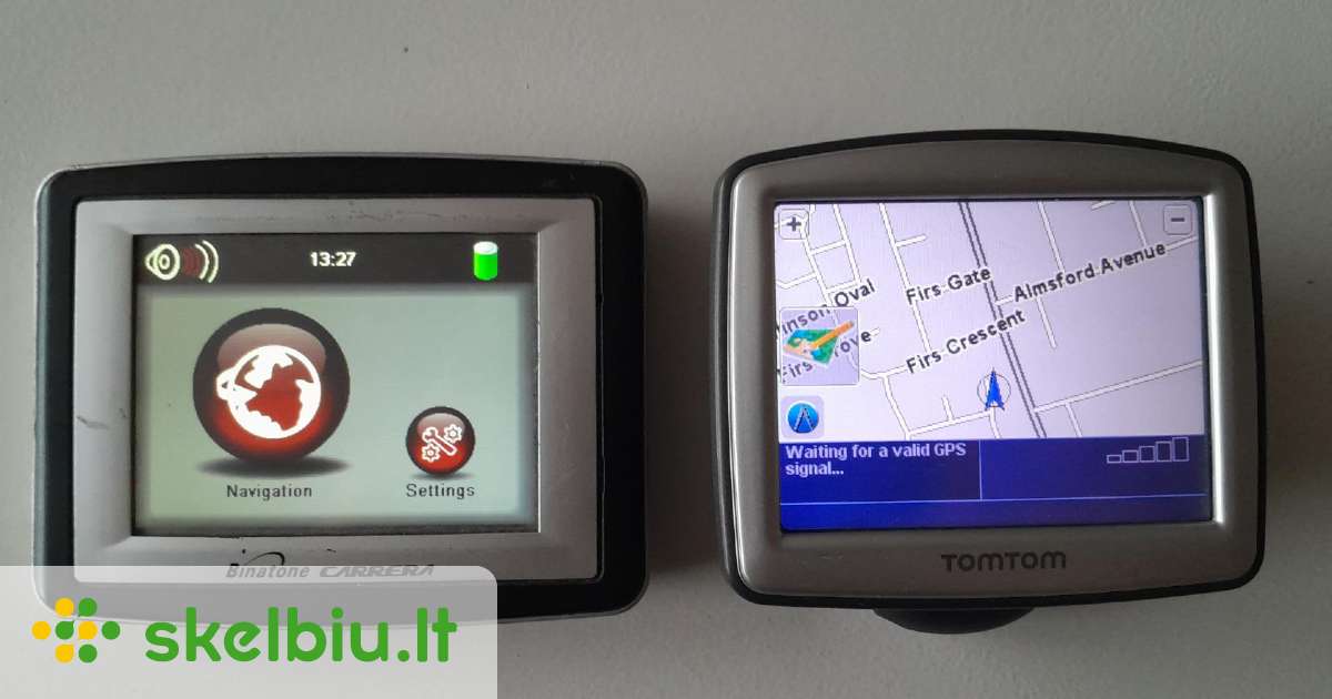 Tomtom ir Binatone Carrera navigacijos - Skelbiu.lt