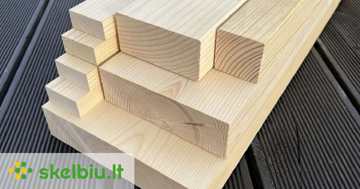 Kalibruota ir Graduota C24 mediena - Skelbiu.lt