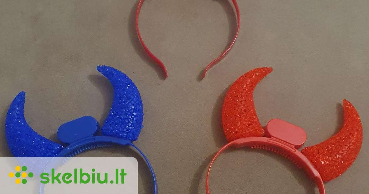 Šviečiantis lankeliai velnio ragai - Skelbiu.lt
