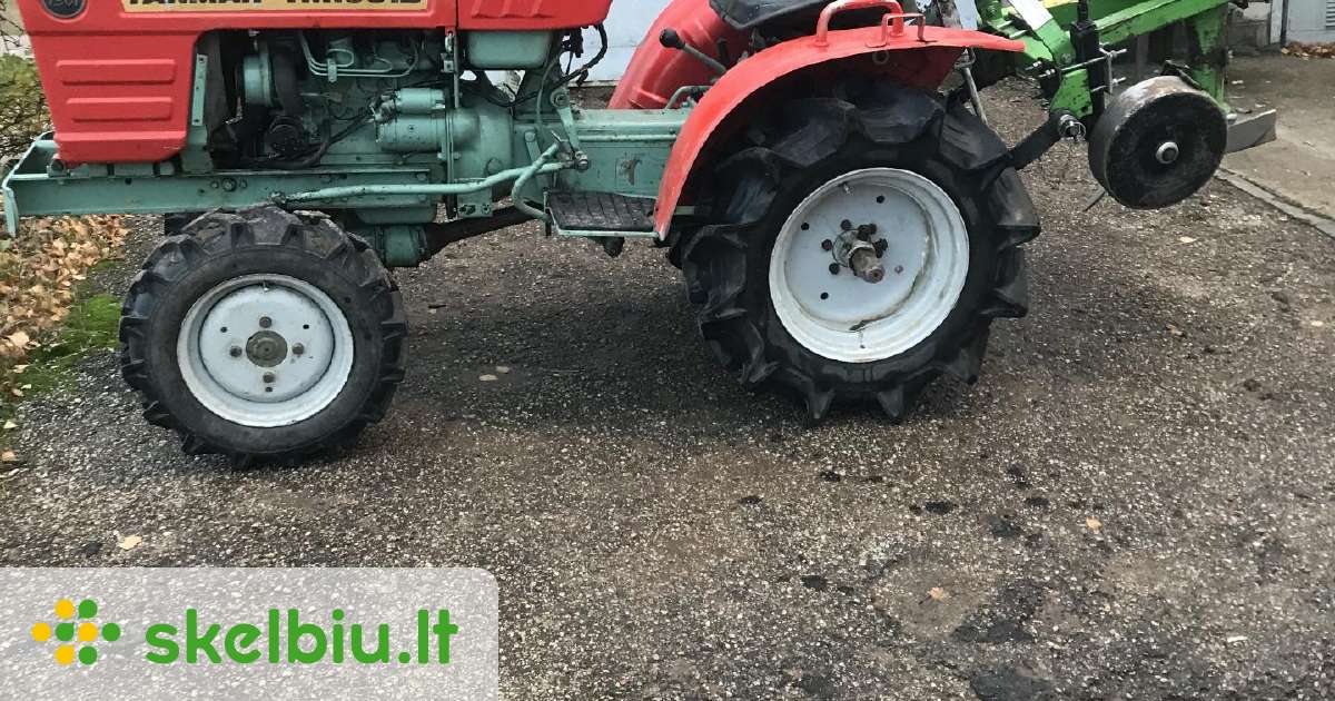 Mini traktoriukas 3 cilindrų su padargais - Skelbiu.lt