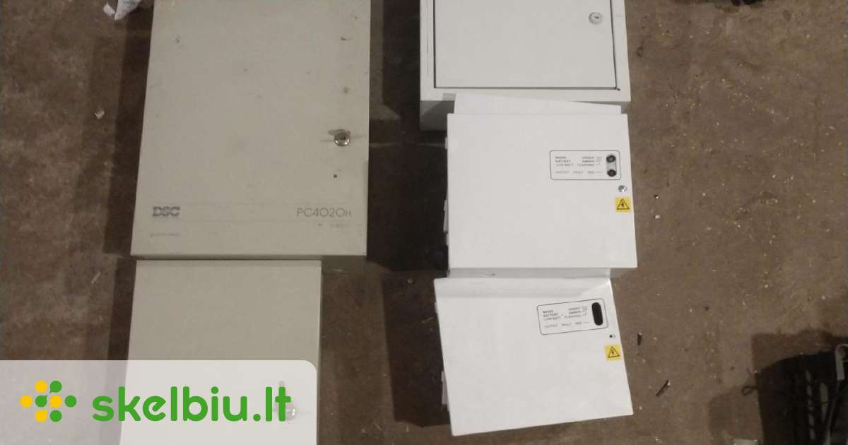 Elektros deze skydine skydine signalizacijos - Skelbiu.lt