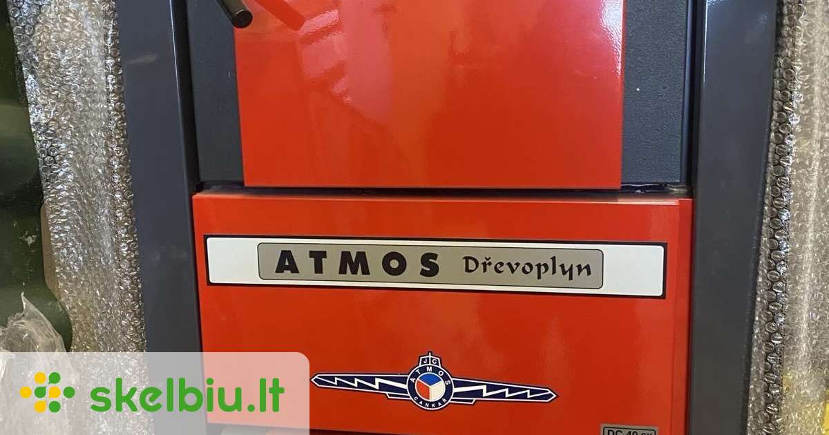 Parduodamas malkinis katilas Atmos dc 40 sx - Skelbiu.lt