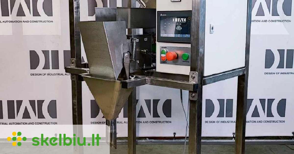 Dozavimo pakavimo svėrimo įranginys, pusautomatis - Skelbiu.lt