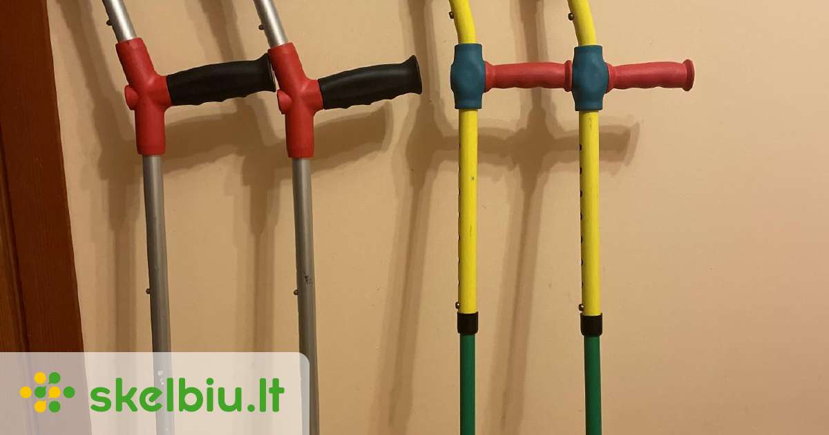 Vaikiški alkūniniai ramentai - Skelbiu.lt