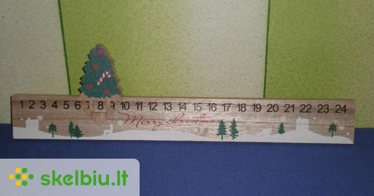 Medinis sventinis kalendorius (zaislas vaikams) - Skelbiu.lt