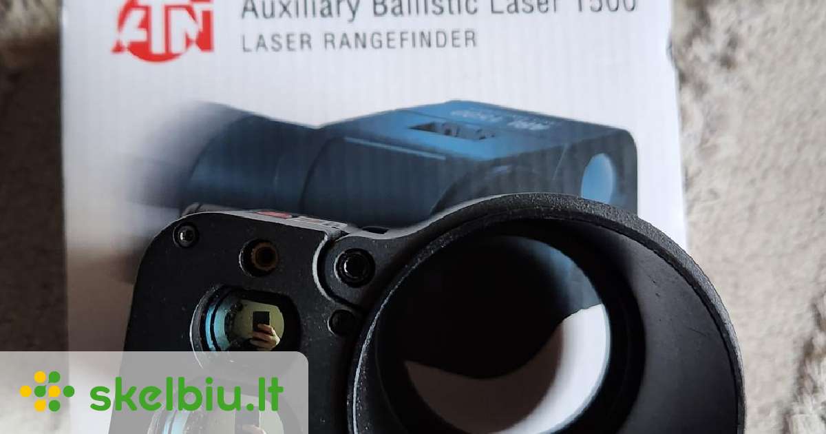 Atn Auxiliary ballistic laser rangefinder Abl1500 - Skelbiu.lt