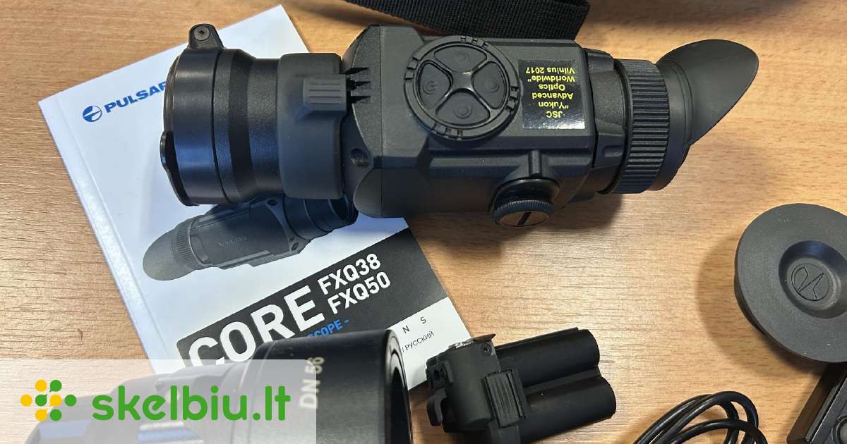 Termovizorius-priedėlis Pulsar Core Fxq55 - Skelbiu.lt