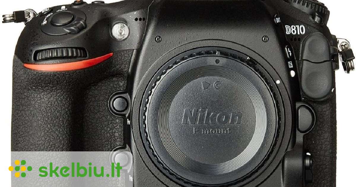 Nikon 810, nikkor 85 f1.4, nikkor 50 f1.4 - Skelbiu.lt