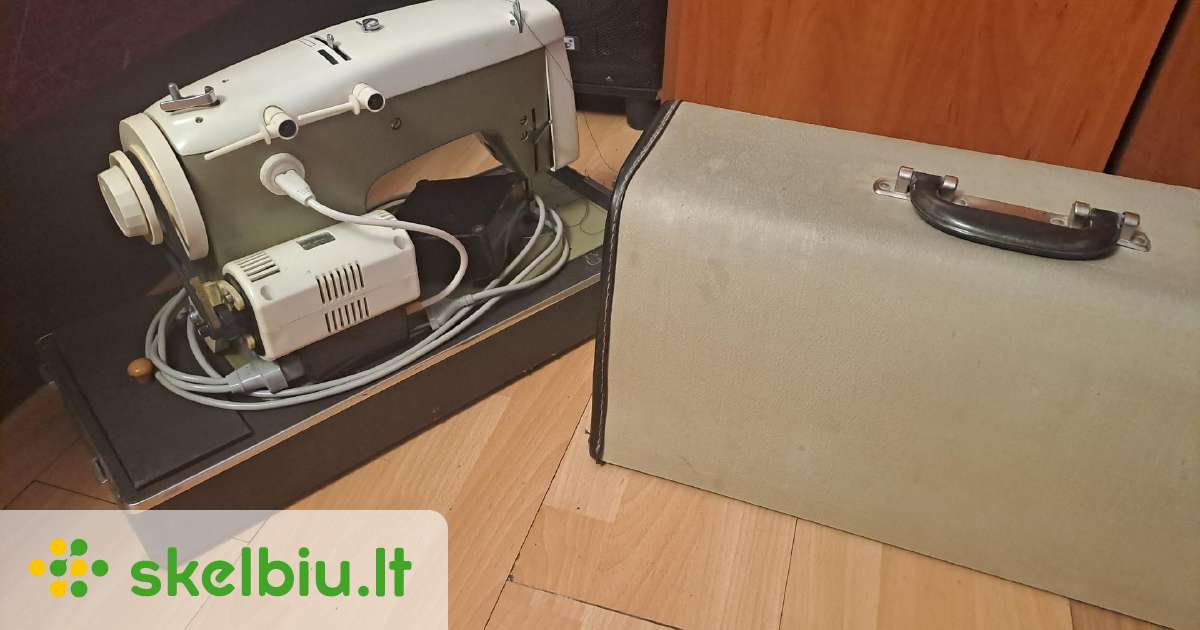 Gero stovio siuvimo masina,130€ - Skelbiu.lt