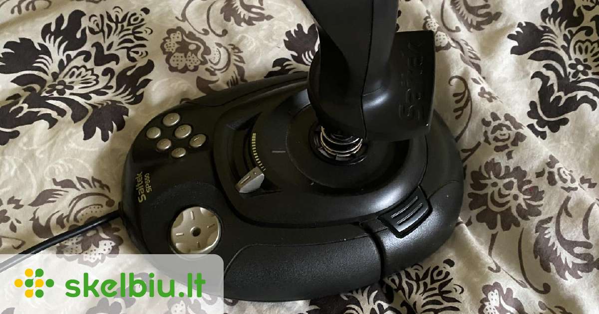 Vairalazdė joystick Saitek Sp550 - Skelbiu.lt