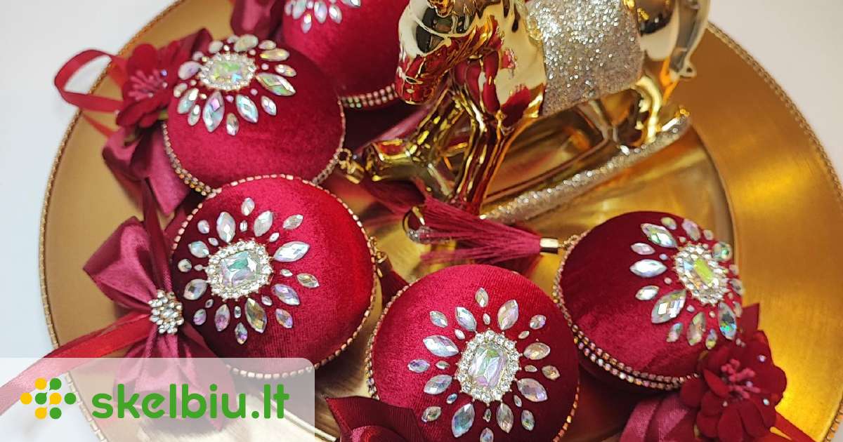 Kalėdiniai eglutes žaisliukai, kaledine dovana - Skelbiu.lt