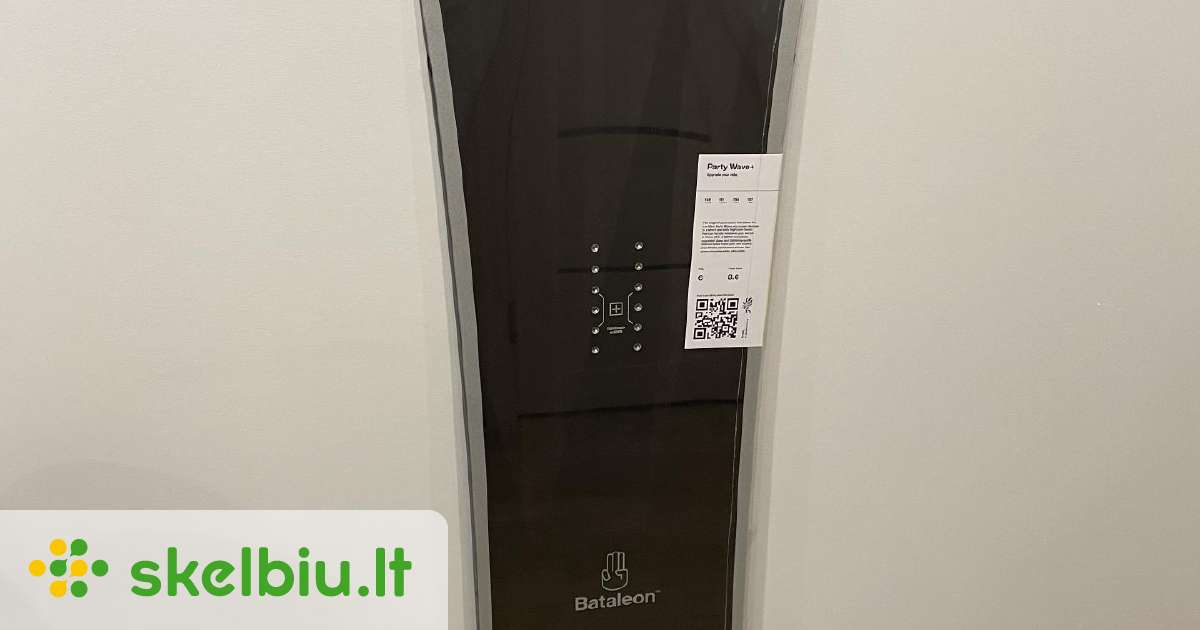 Bataleon Party Wave + (Plus) 2023 snieglentė - Skelbiu.lt
