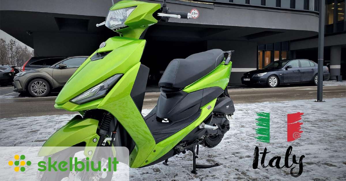 Nauja-motoroleris 23m-49cc-am-geros modifikacijos - Skelbiu.lt