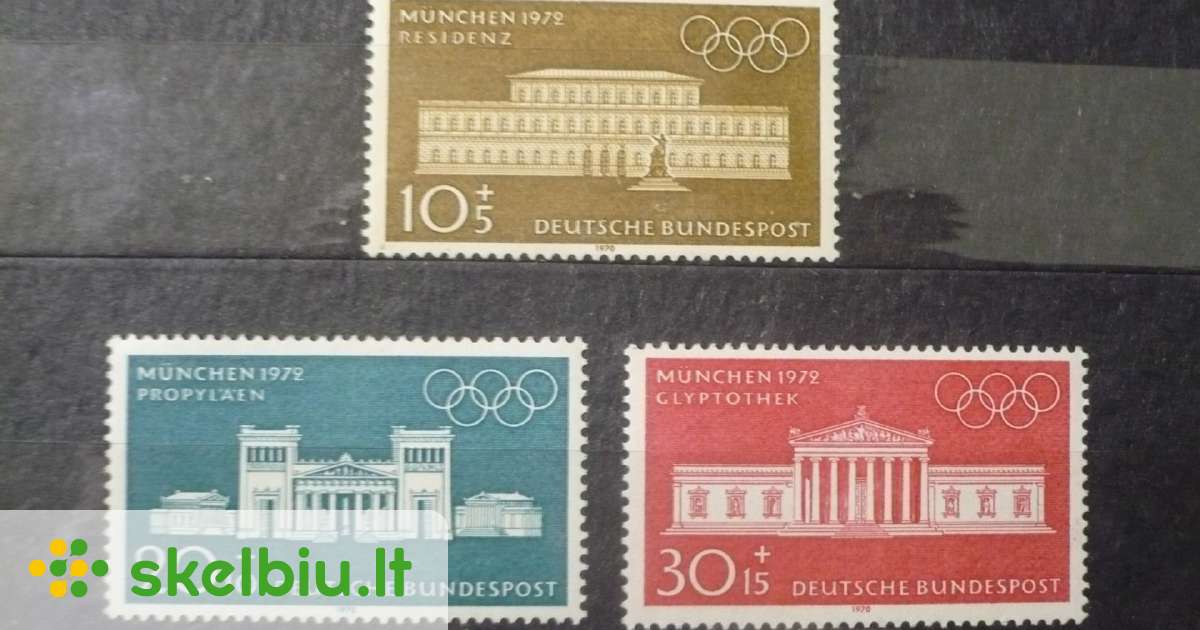1970 m. olimpinės žaidynės – Miunchenas, Vokietija - Skelbiu.lt