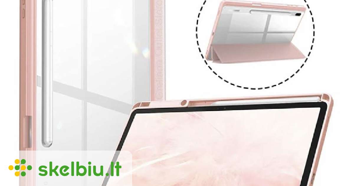 Planšetės Samsung Tab S7 Fe 12.4 dėklas + stikliuk - Skelbiu.lt