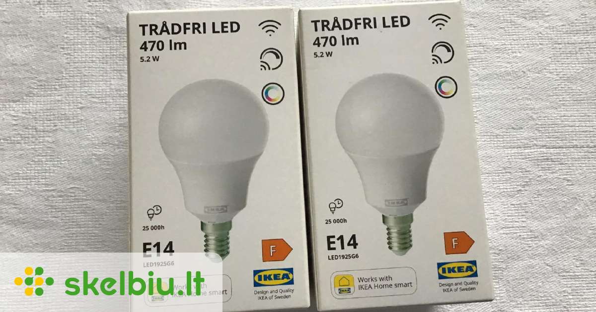Parduodu Tradfri LED lemputes - Skelbiu.lt