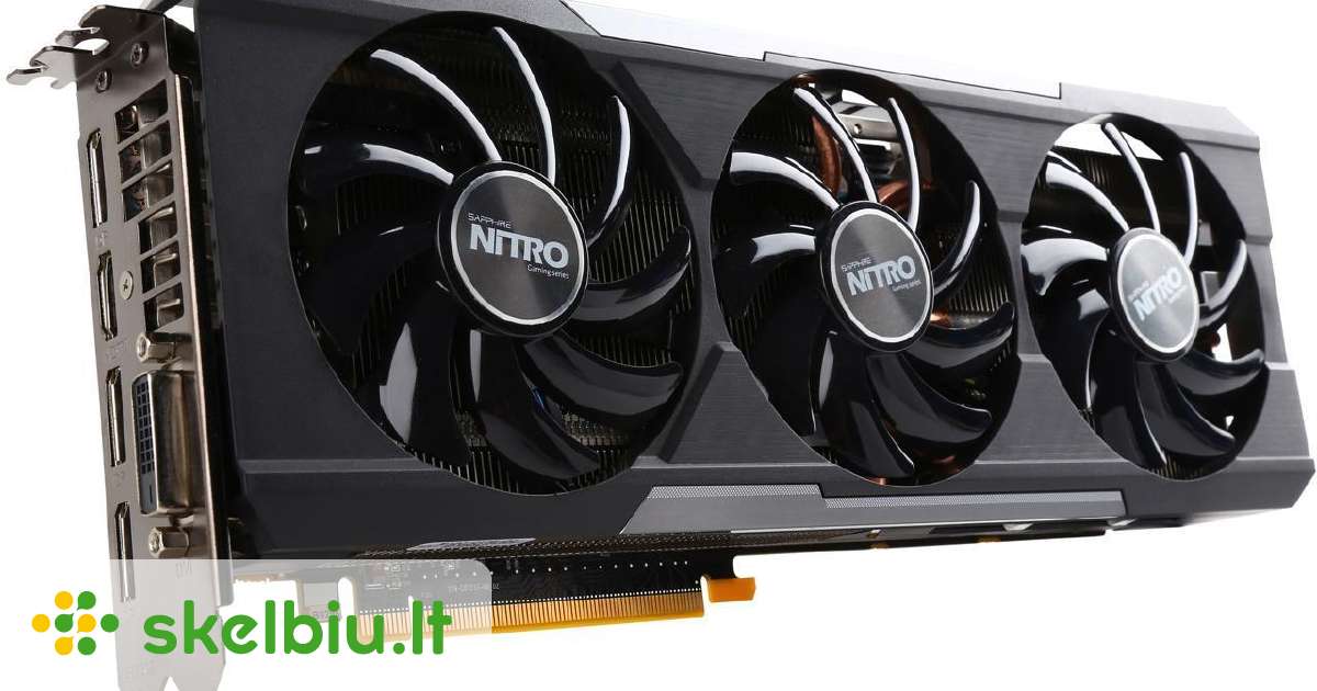 Sapphire Amd Radeon R9 390 8gb - Skelbiu.lt
