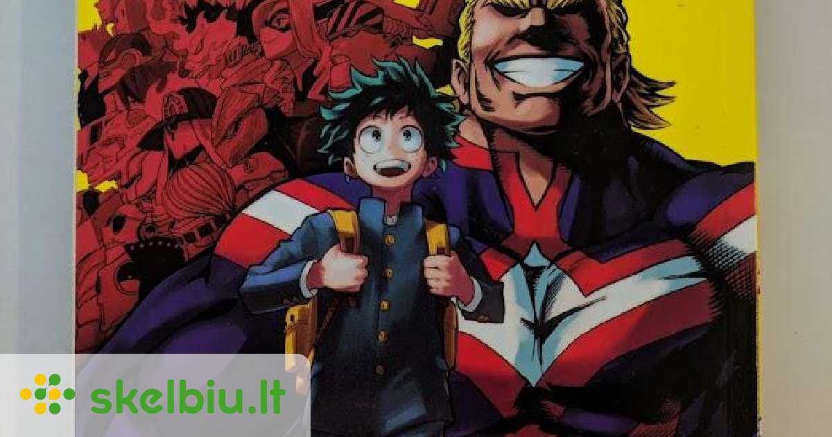 My hero academia anime manga vol1 - Skelbiu.lt