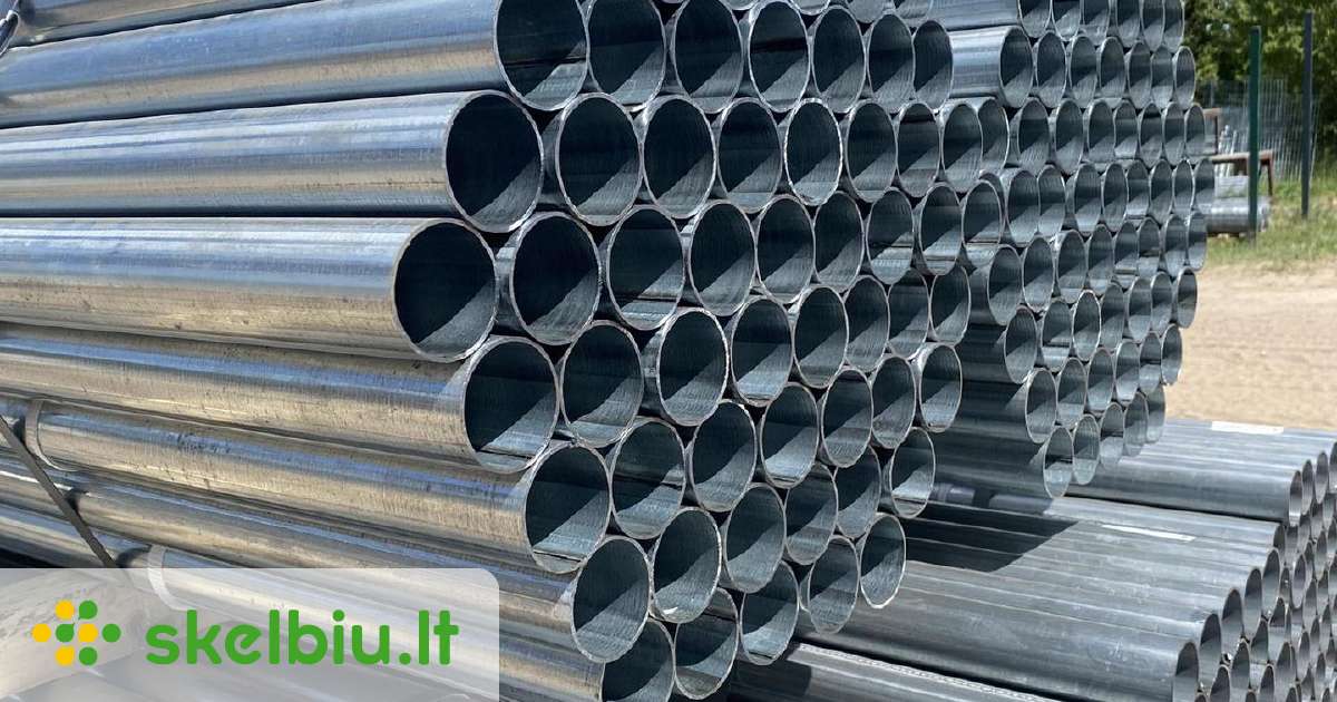 Metaliniai cinkuoti stulpai gera kaina! - Skelbiu.lt