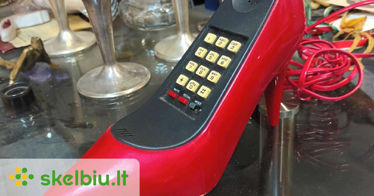 Vintazinis originalus telefonas batelis - Skelbiu.lt