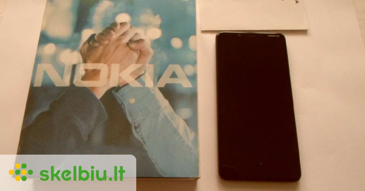 Nokia 3.1 Plus 32gb Mėlyna. - Skelbiu.lt