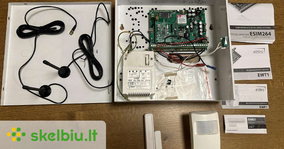 Eldes Esim 264 bevieliai jutikliai - Skelbiu.lt