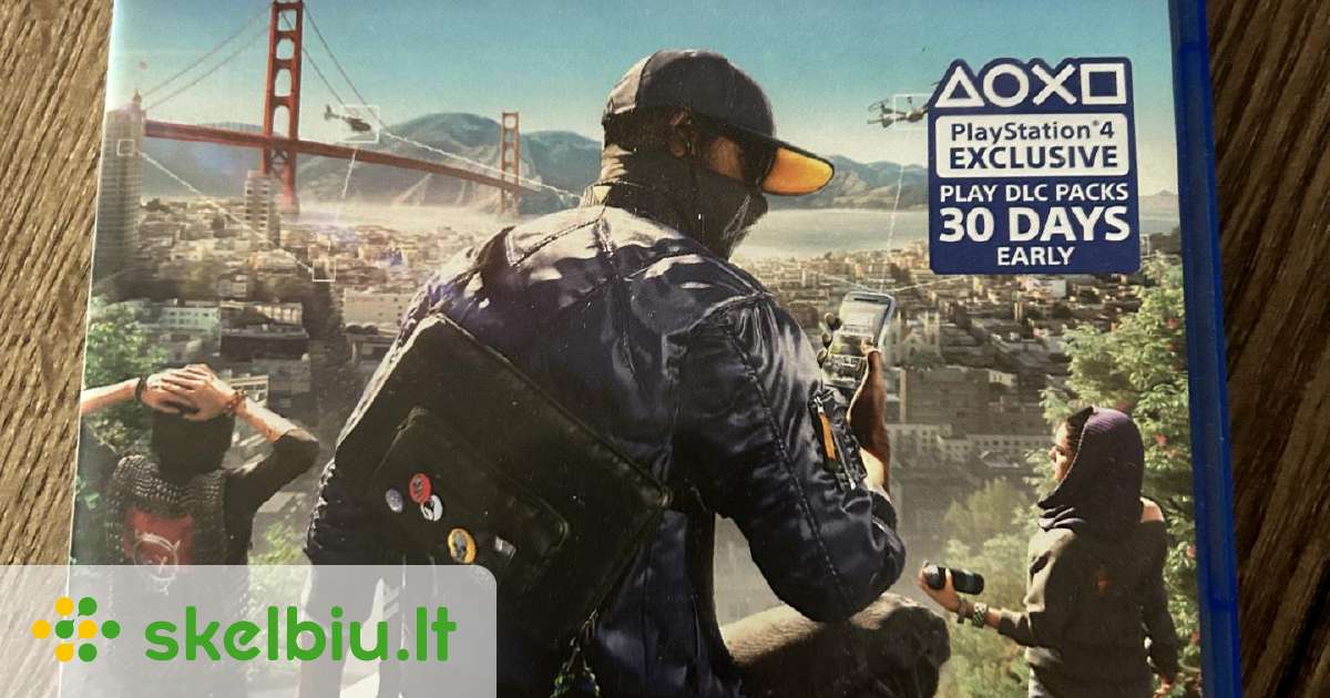 Ps4 zaidimas Watch Dogs 2 - Skelbiu.lt