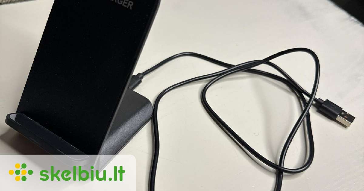 Telefono pakrovėjas-laikiklis su laidu - Skelbiu.lt