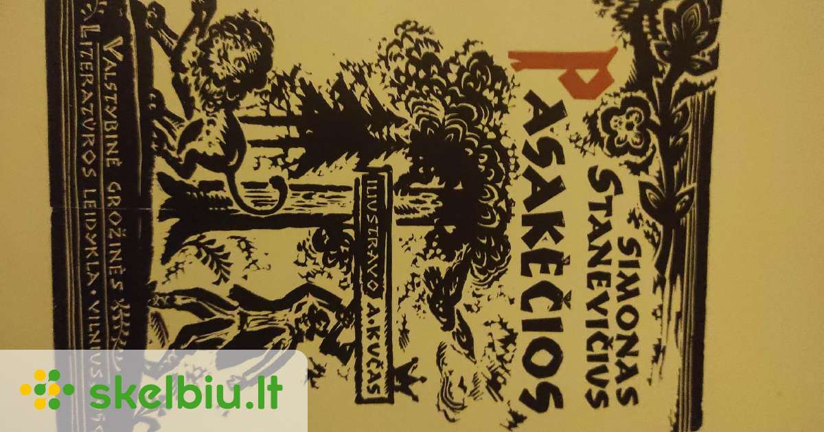Stanevičius Pasakėčios 1958m - Skelbiu.lt