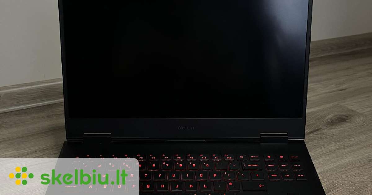 Hp Omen 15 Rtx 3060 i7-10750h 32,0 GB 144hz - Skelbiu.lt