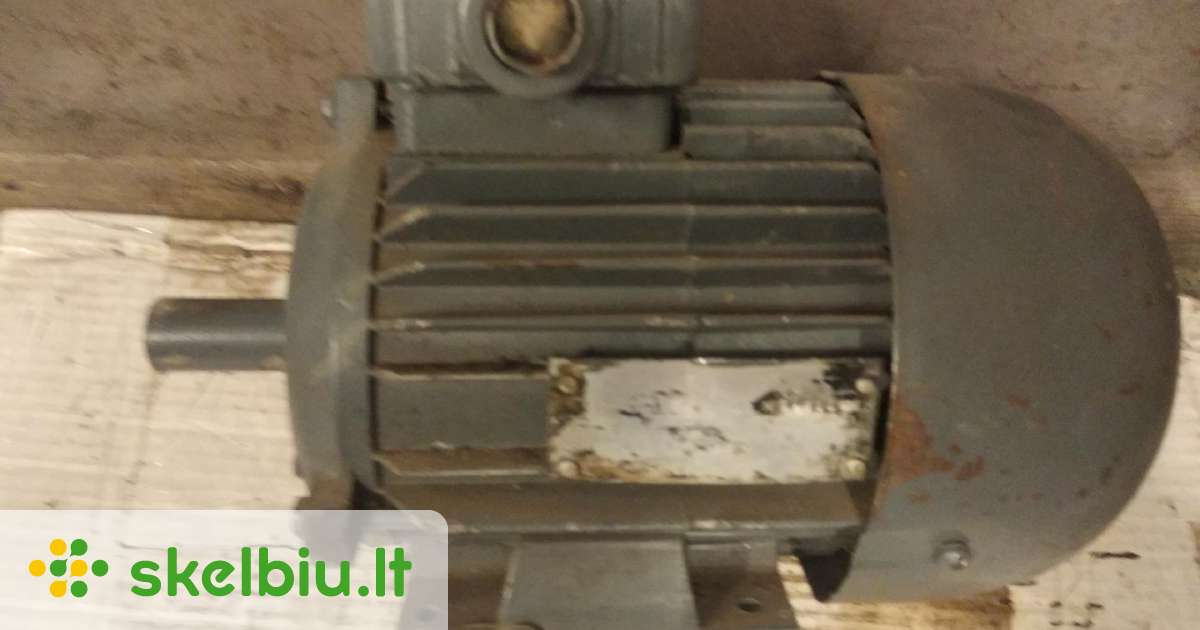 0 75 kw elektros varikli skelbimai - Skelbiu.lt