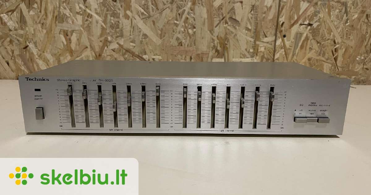 Technics Sh-8025 ekvalaizeris - Skelbiu.lt