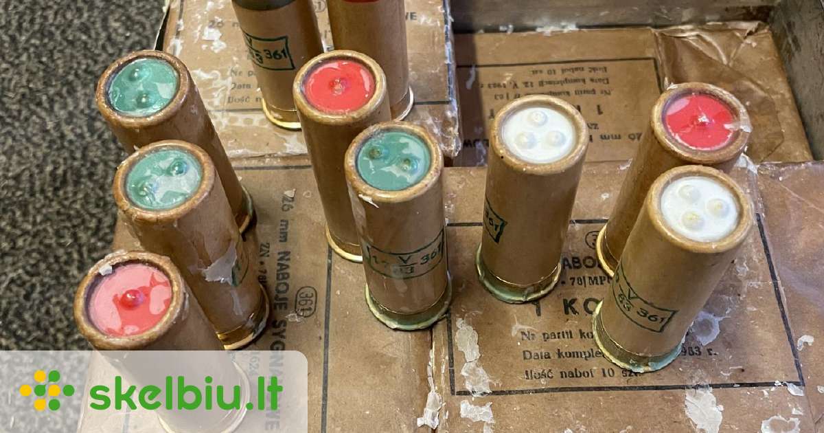 Signalines raketos 26.5 - Skelbiu.lt