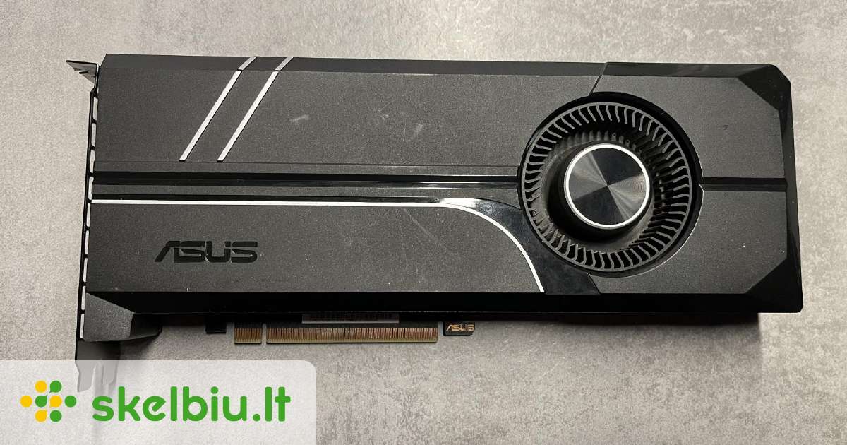 Asus Turbo Gtx 1080 Ti 11gb - Skelbiu.lt