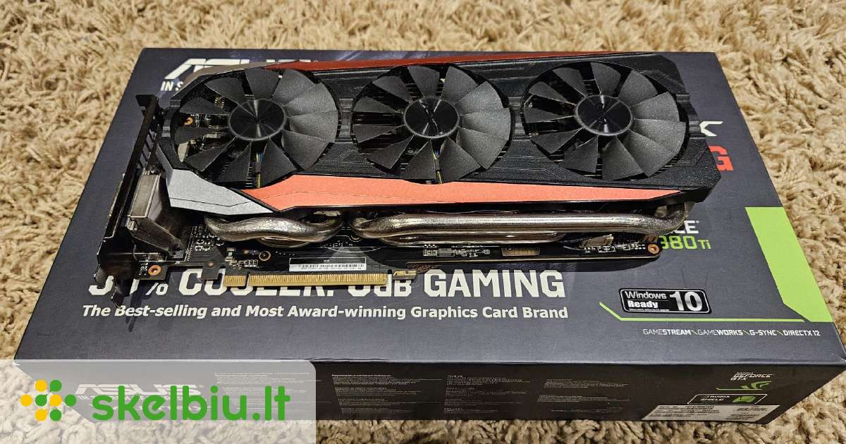 Asus Rog Strix 980ti - Skelbiu.lt