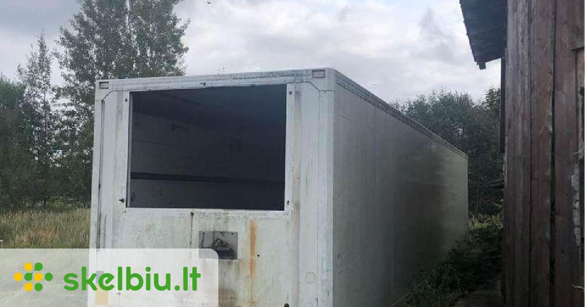 Izotermine buda, konteineris, kebulas - Skelbiu.lt