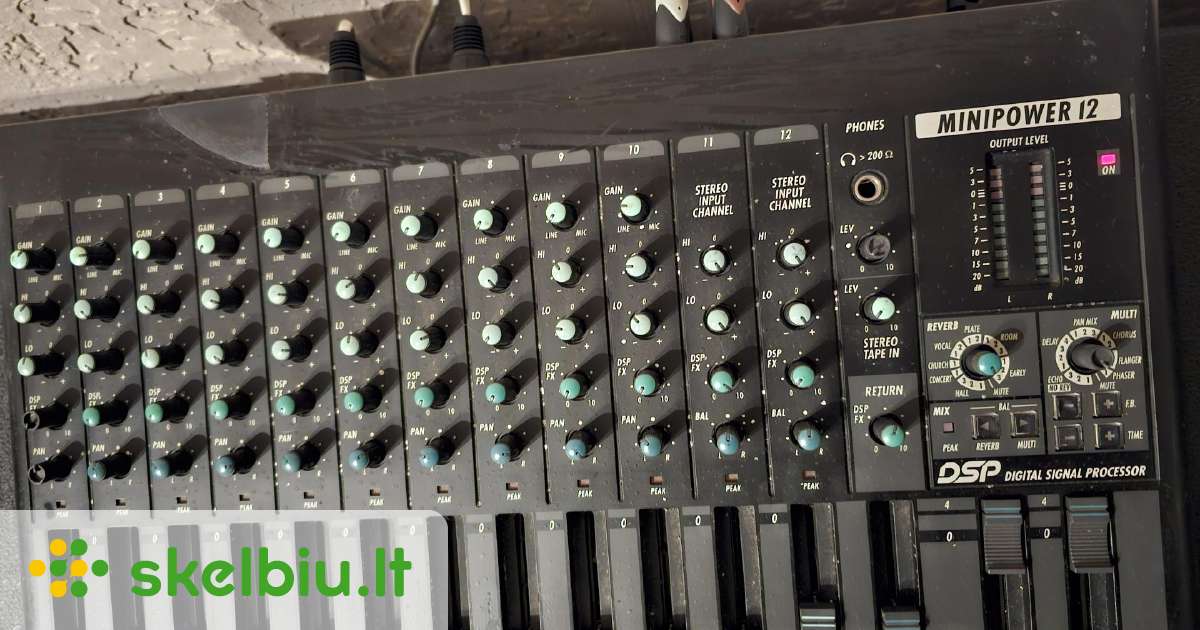 Koloneles+aktyvus mikseris su stiprintuvu. - Skelbiu.lt