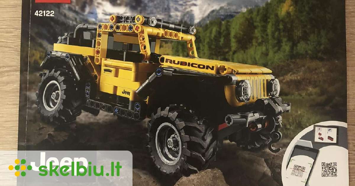 Lego technic džipas 42122 - Skelbiu.lt