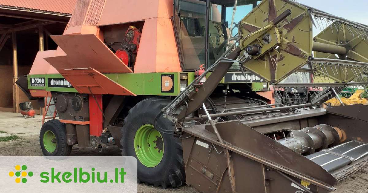 Parduodu kombainą Droninburg 7500 - Skelbiu.lt